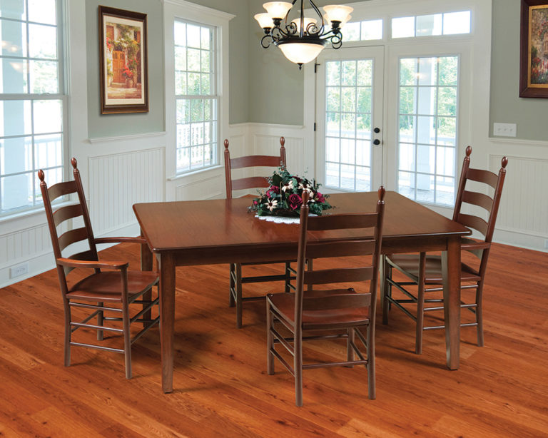 Amish-Made Shaker Dining Set | Green Acres Home Furnishings