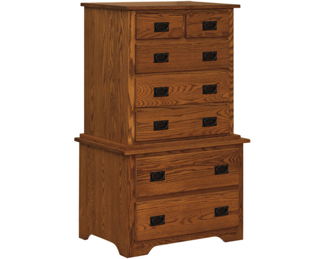 Mission Chest on Chest | Green Acres Home Furnishings in Easton, PA