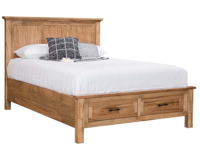 Maple Lane Bed w/ Foot Storage | Green Acres Home Furnishings