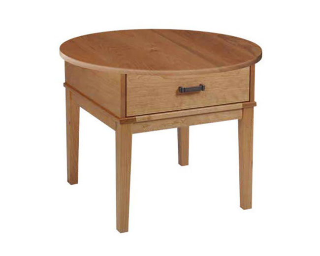 Alpine Round End Table | Green Acres Home Furnishings