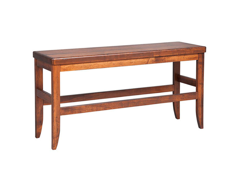 Amish-Made Clifton Bar Benches | Green Acres Home Furnishings