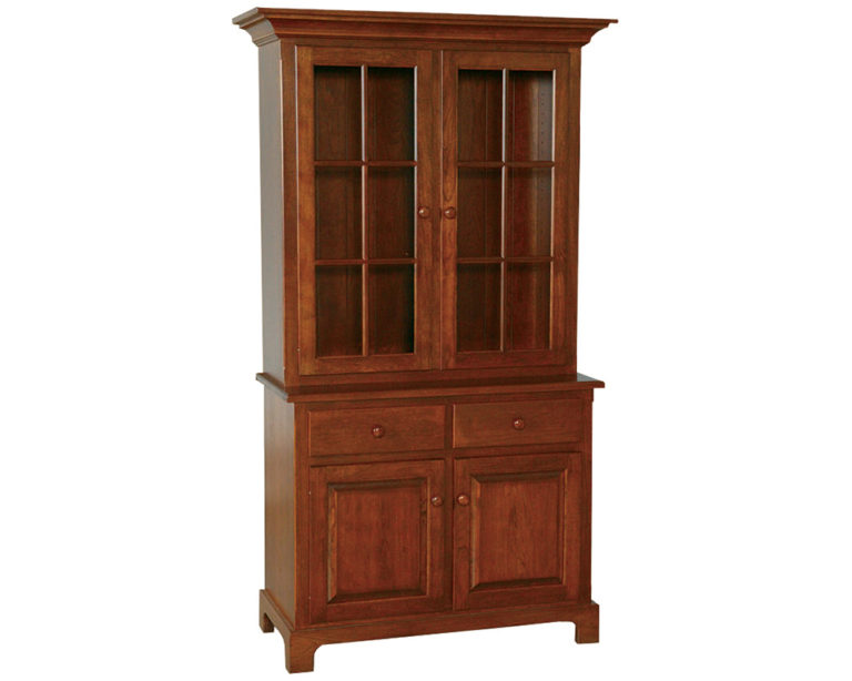 Amish-Made Shaker 2 Door Hutch | Green Acres Home Furnishings in Easton, PA