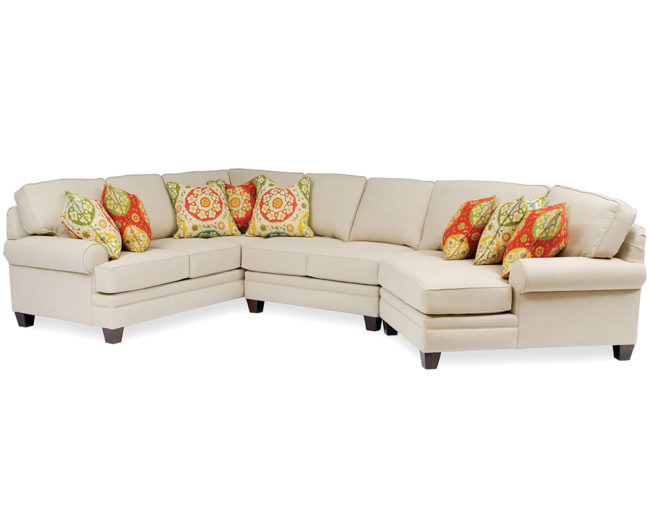 SB5311 Fabric Sectional - Living Room | Green Acres Home Furnishings