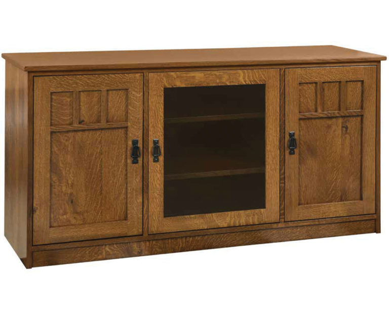 Mission 3 Door TV Stand | Green Acres Home Furnishings