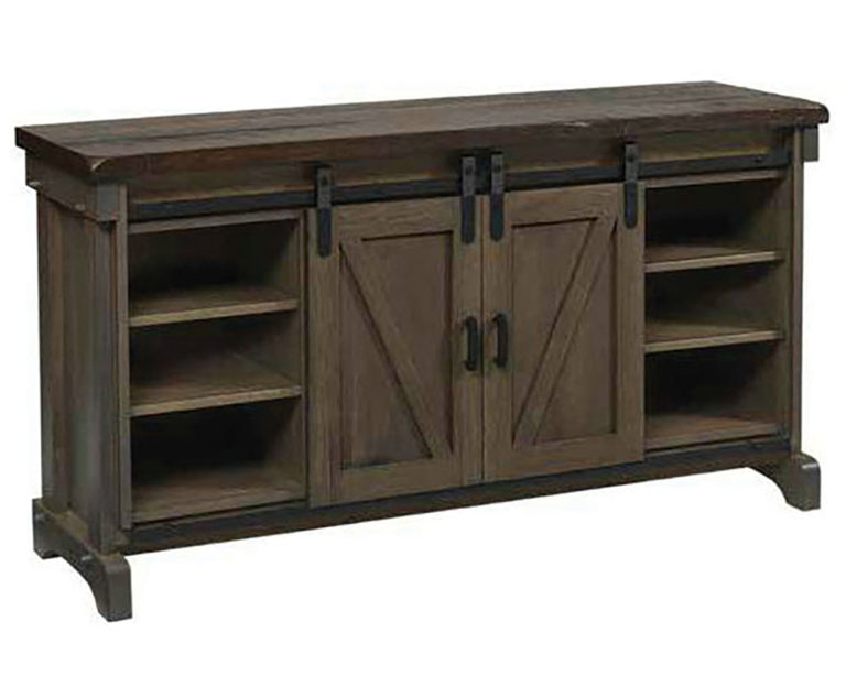 Ole Barn Trestle TV Stand | Green Acres Home Furnishings
