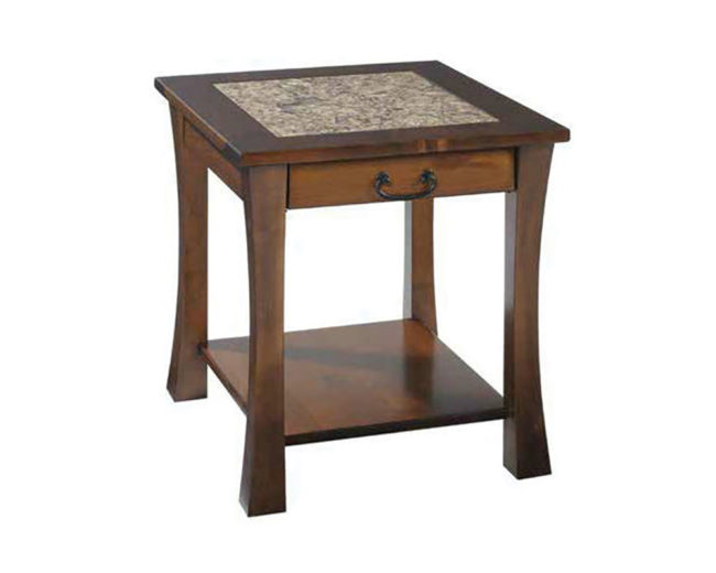 Woodbury Quartz End Table | Green Acres Home Furnishings