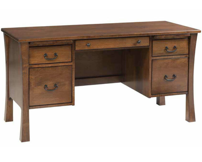 Woodbury 4 Drawer Desk | Green Acres Home Furnishings